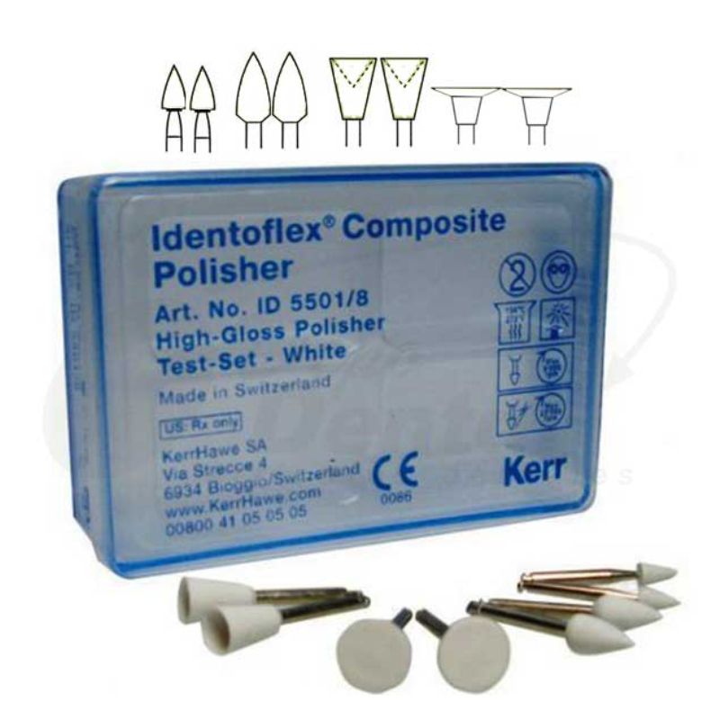 Identoflex Gomas de Pulido para composite Kerr